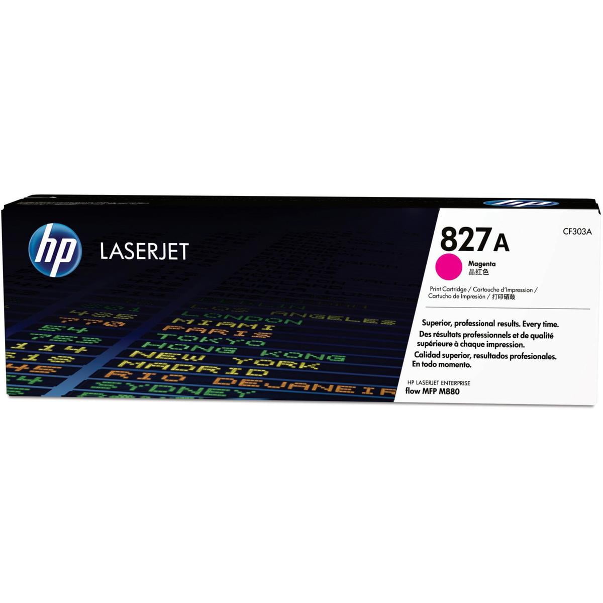 HP 827A Color LaserJet Enterprise Flow M880/M855 Magenta ...