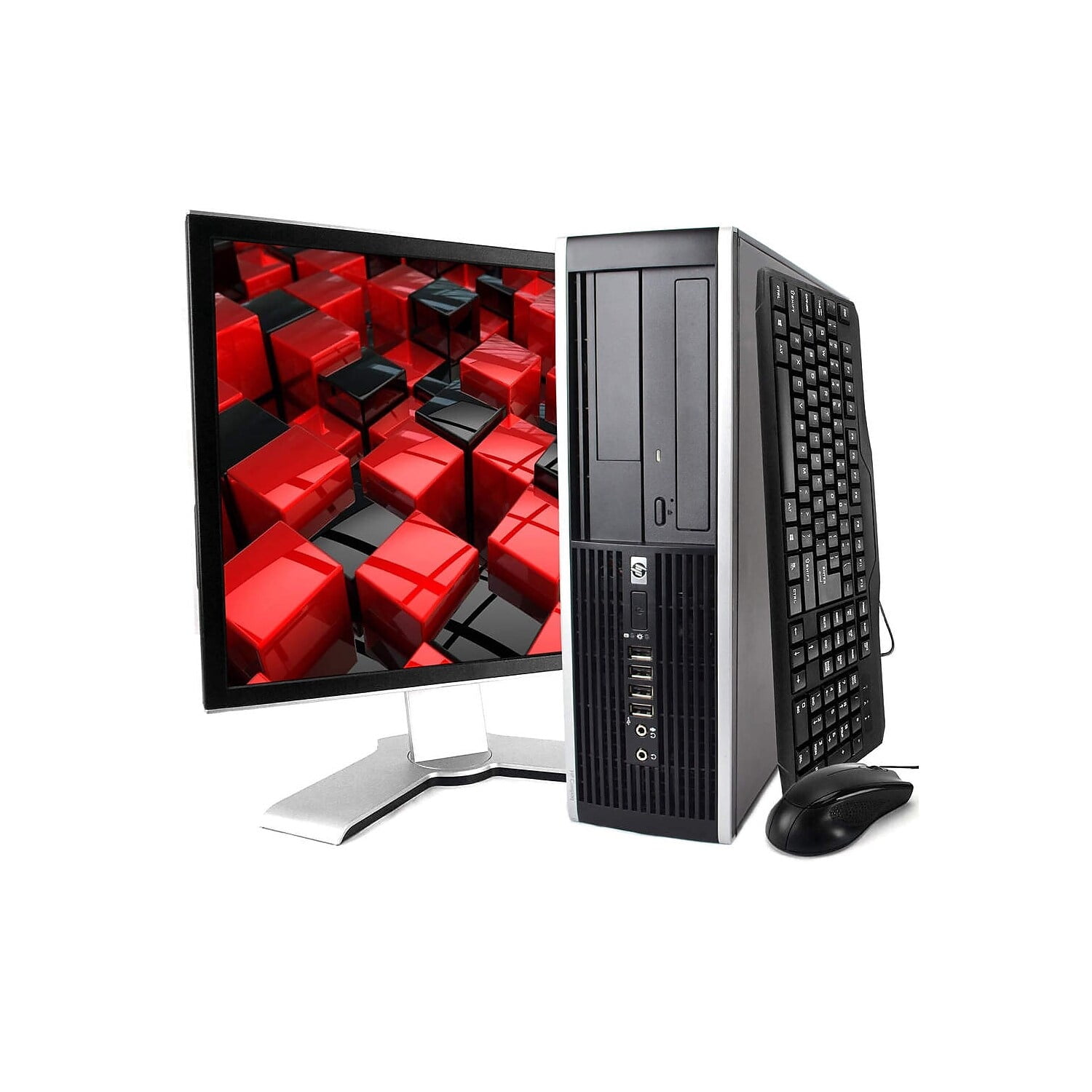 Pre-Owned HP 8300 Desktop Computer with 20" Monitor Intel Core i5-3470 ...