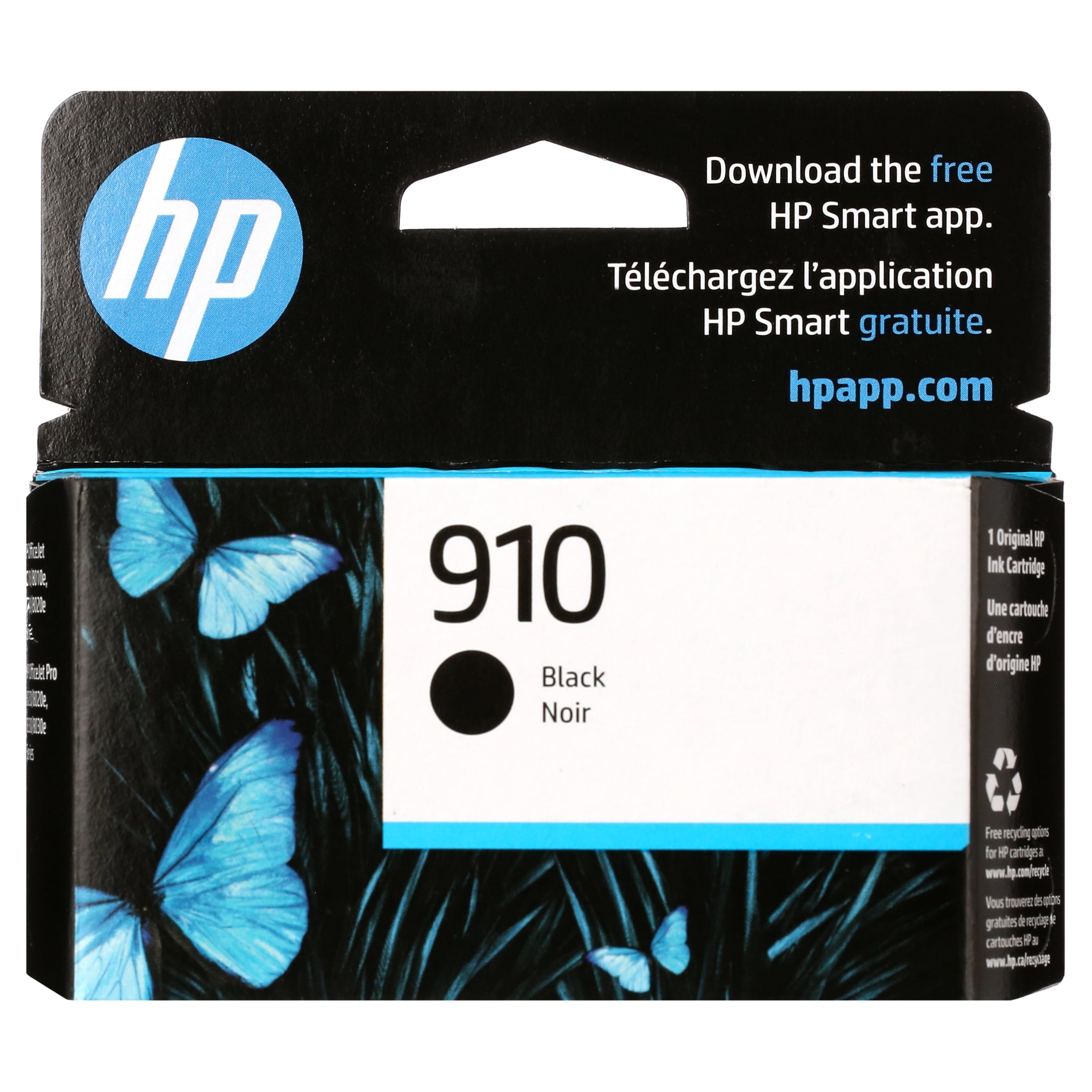 HP 910 Black Ink | Hp xl ink cartridges in enterprise IT - Walmart ...