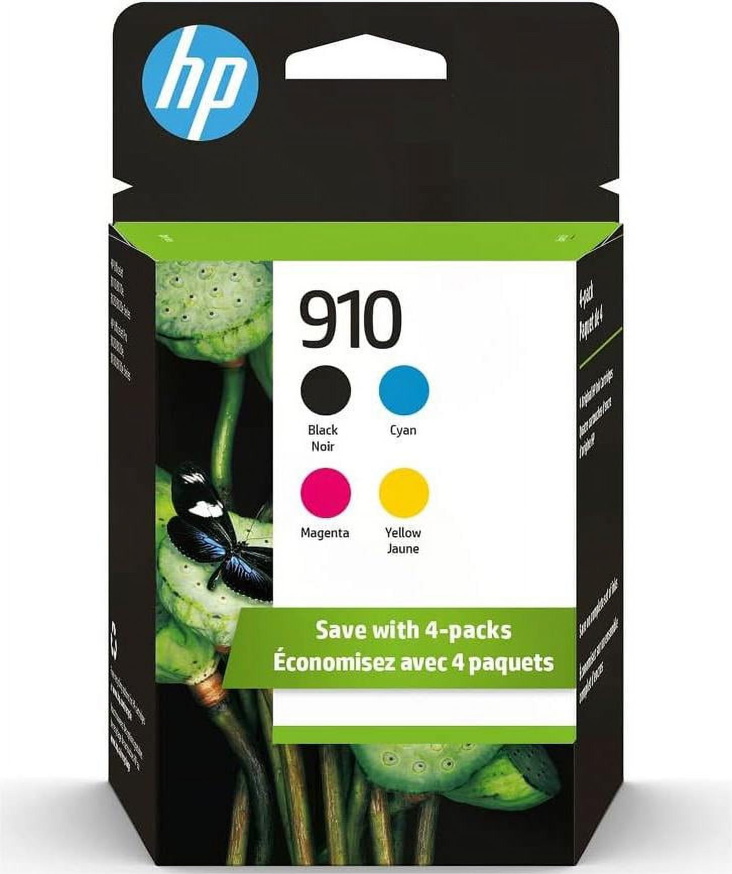 HP 910 Ink Cartridges Combo Pack | 910 HP Ink | 910 HP Printer Ink | 4 ...