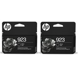 HP 923 2-Pack Black Ink Cartridge HP923 | Works OfficeJet 8120 Series ...