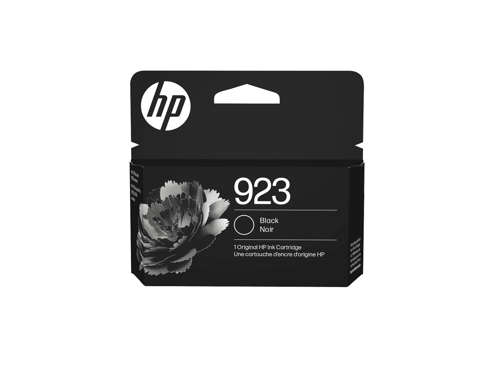 HP 923 Black Original Ink Cartridge, ~500 pages, 4K0T3LN - Walmart.com