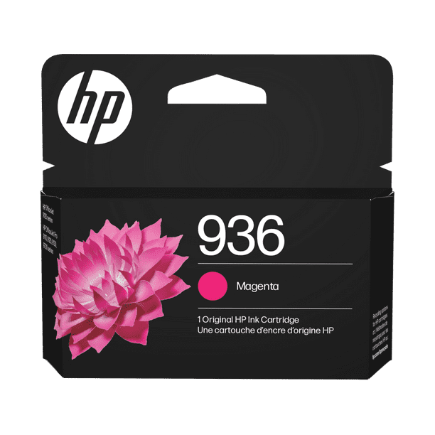 HP 936 Magenta Original Ink Cartridge, ~800 pages, 4S6V0LN - Walmart ...