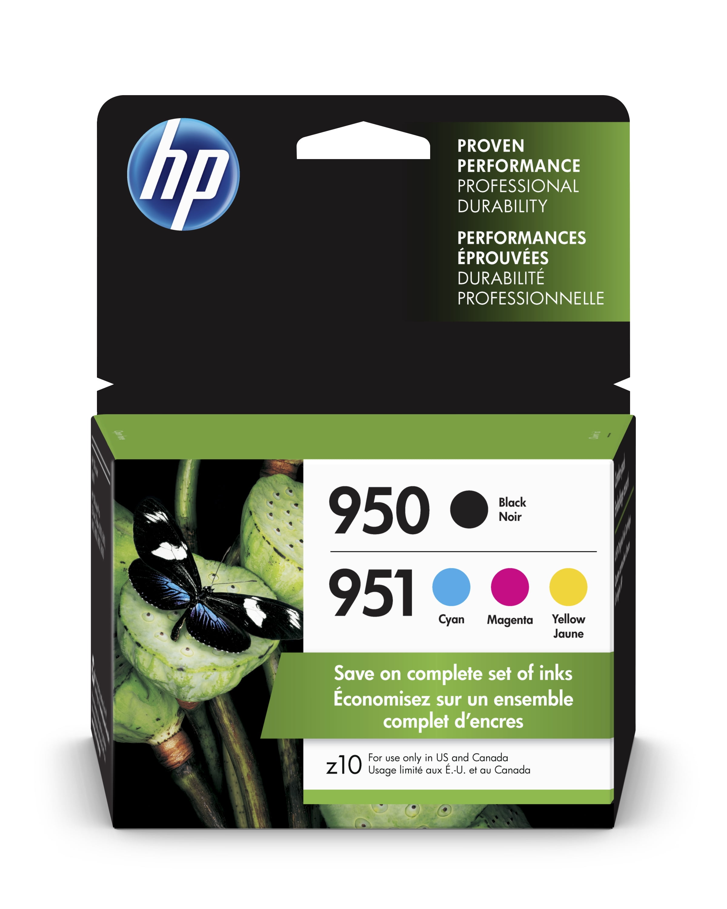 HP 950/951 Original Ink Cartridges 4-pack, Black/Cyan/Magenta/Yellow ...