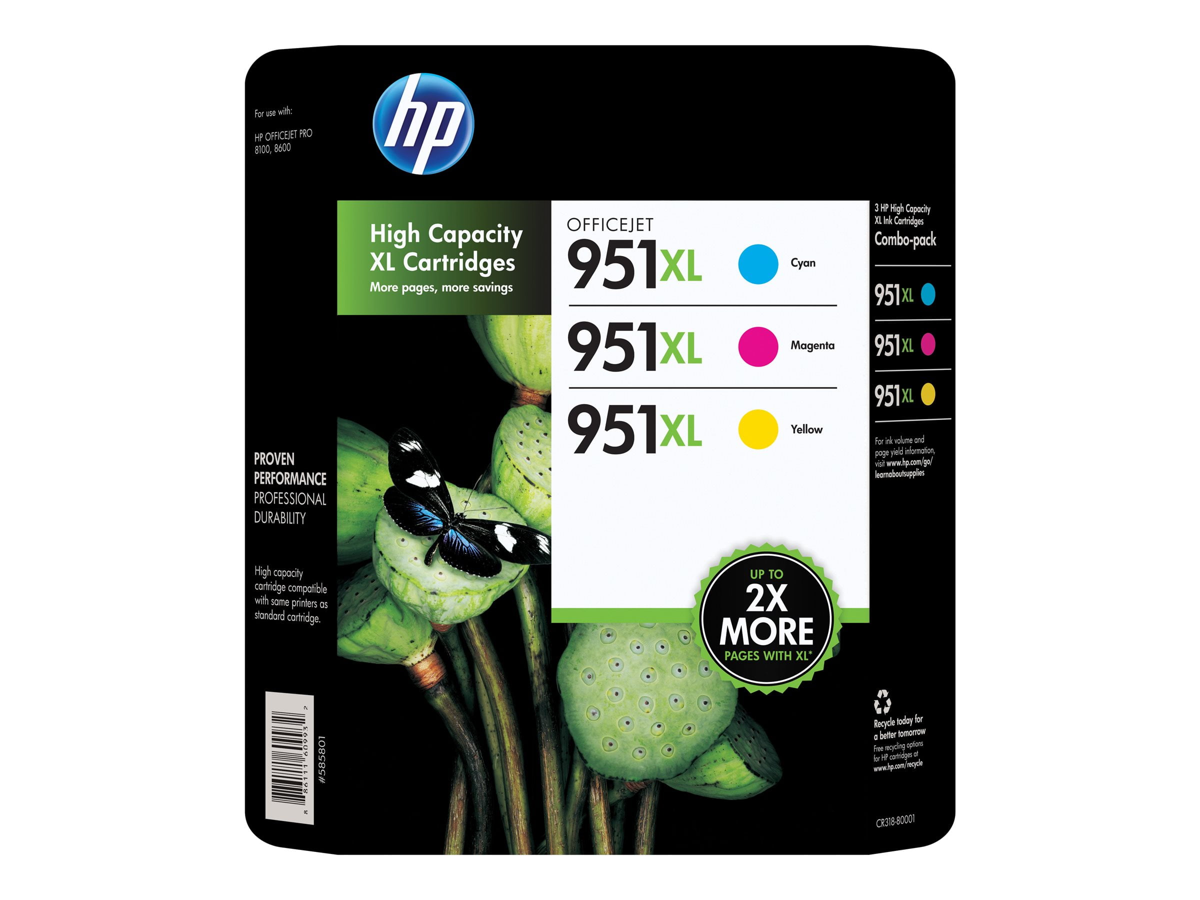 HP Officejet 951XL Inks