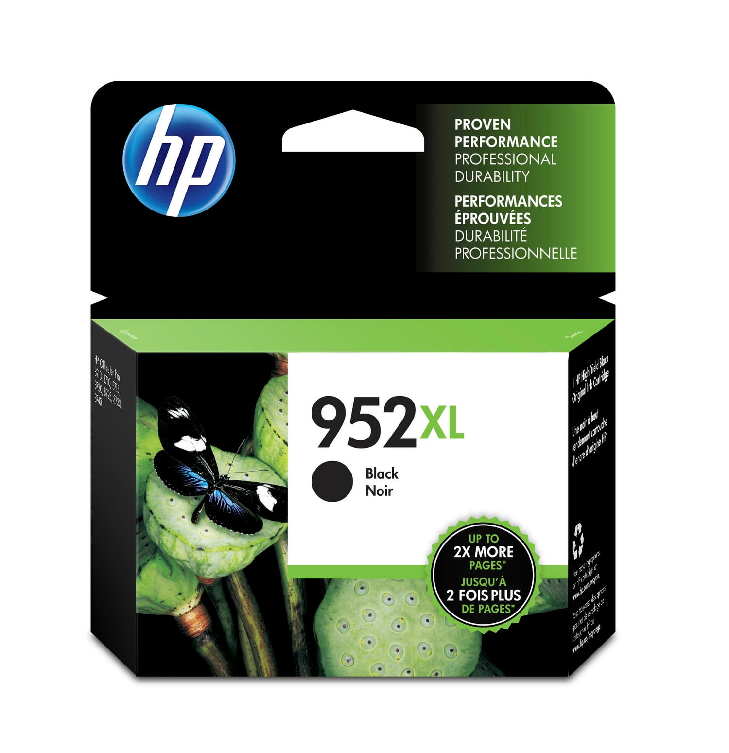 HP, High Yield Black Ink Cartridge, F6U19AN#140, 2,000 pages - Walmart.com