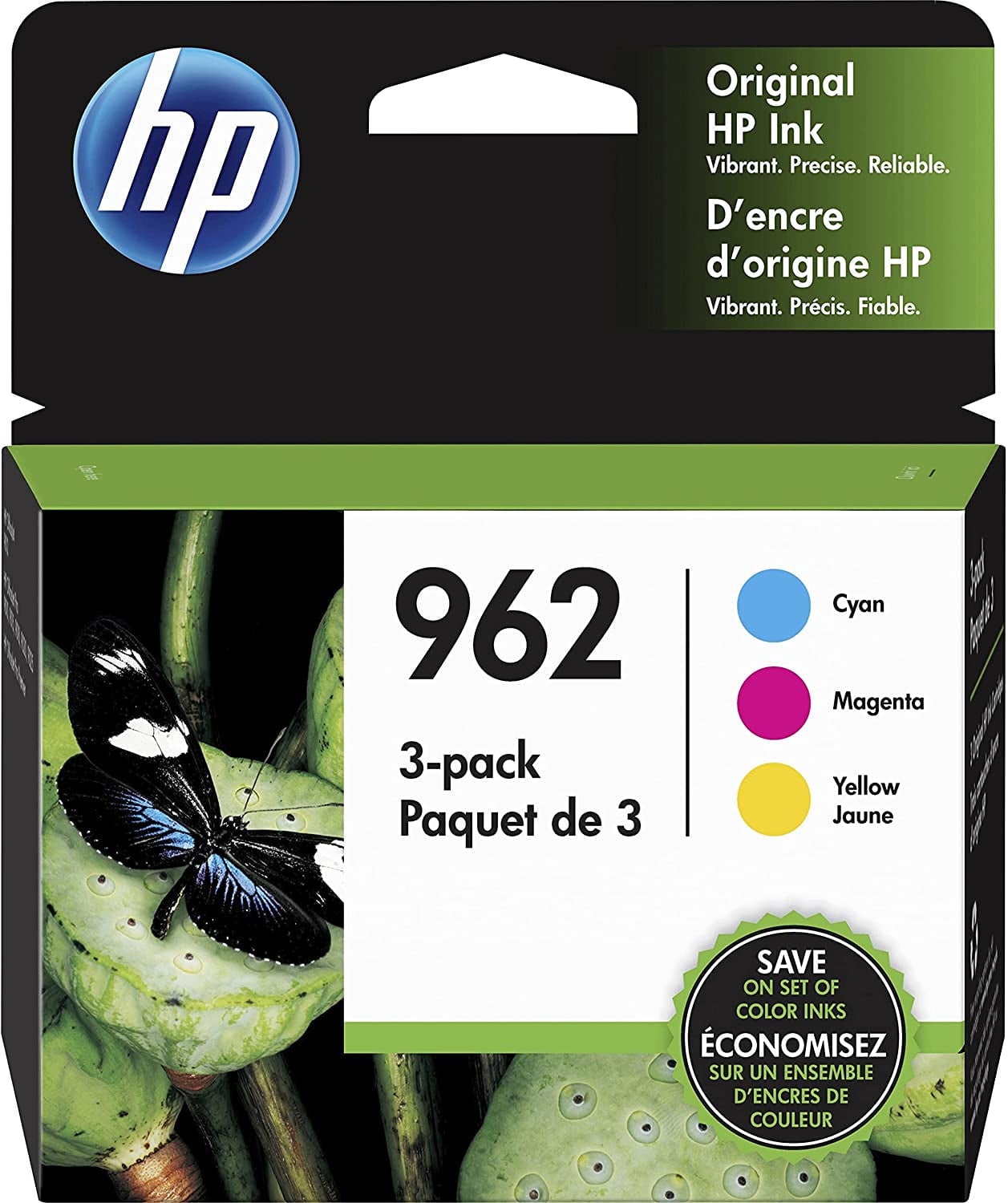 HP 962 Professional Quality Ink Cartridge - Cyan, Magenta, Yellow for ...