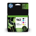 HP 962 4-pack Black/Cyan/Magenta/Yellow Original Ink Cartridges ...