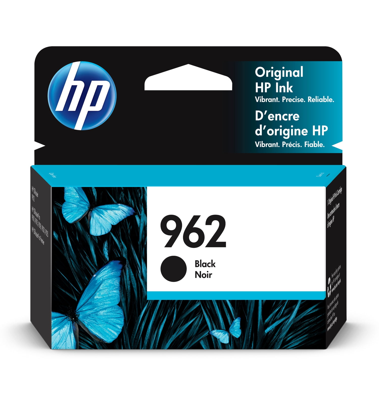HP 962 Black Original Ink Cartridge - Professional Quality, 1000 Page ...