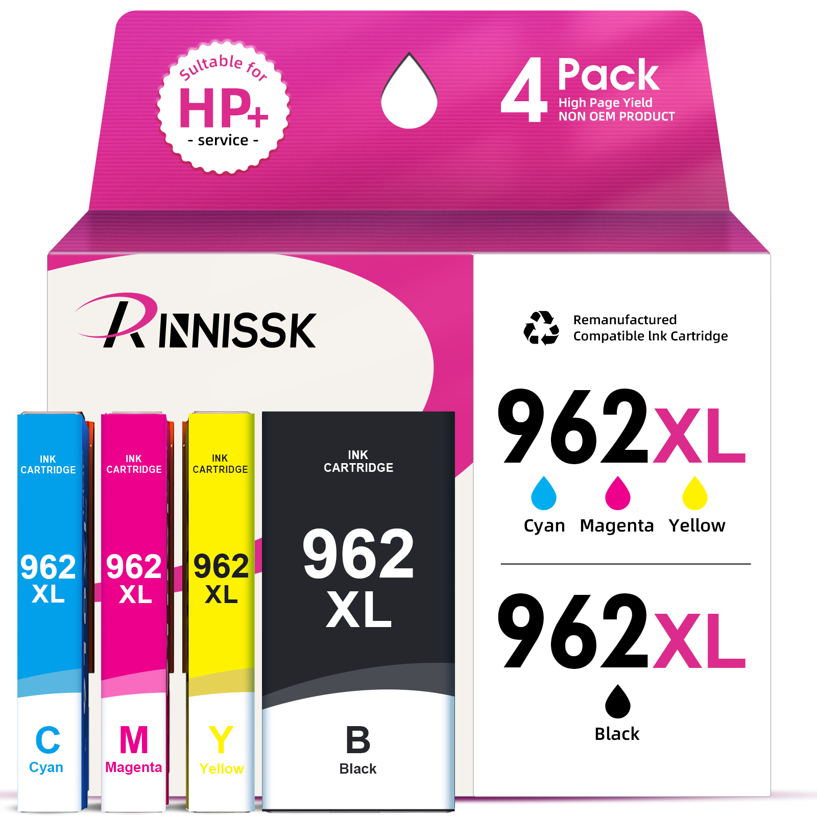 Canon 0621B016 (CLI-8) ChromaLife100+ Ink, Cyan/Magenta/Yellow, 3/PK ...