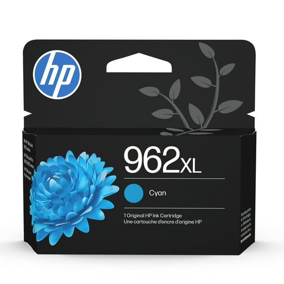 HP 962XL High Yield Cyan Original Ink Cartridge - Walmart.com