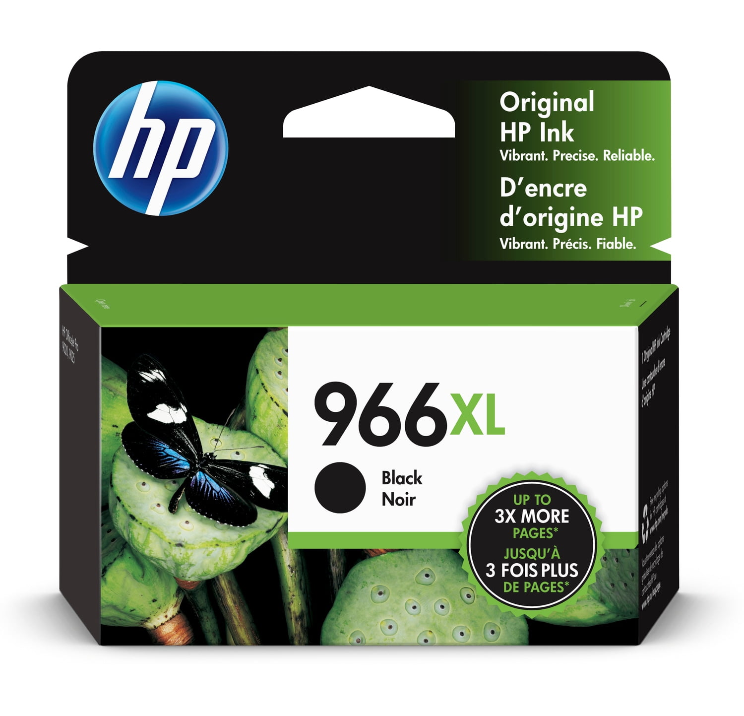 HP 966XL Black Extra-High-Yield Ink Cartridge, 3JA04AN - Walmart ...