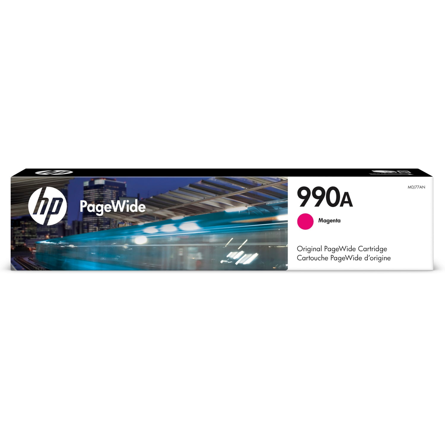 HP 990A Magenta Original PageWide Cartridge, ~8,000 pages, M0J77AN ...