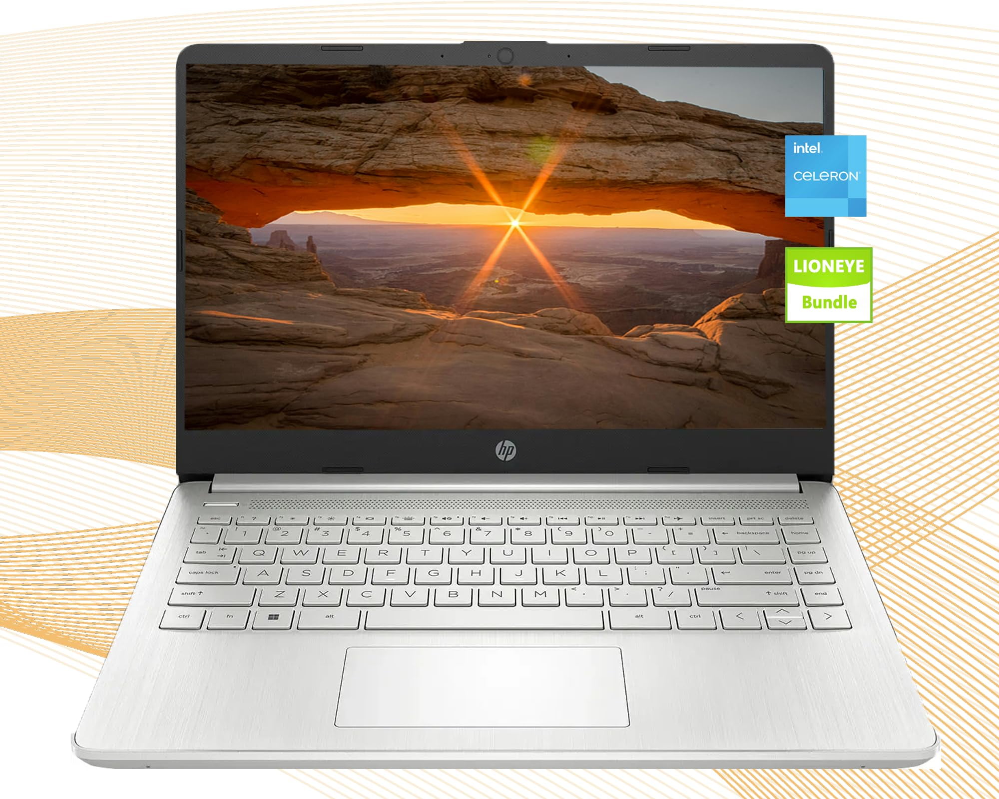 HP AI-Powered Laptop with Microsoft Office and 1TB Cloud Storage Included for 1-Year| 14" HD ...