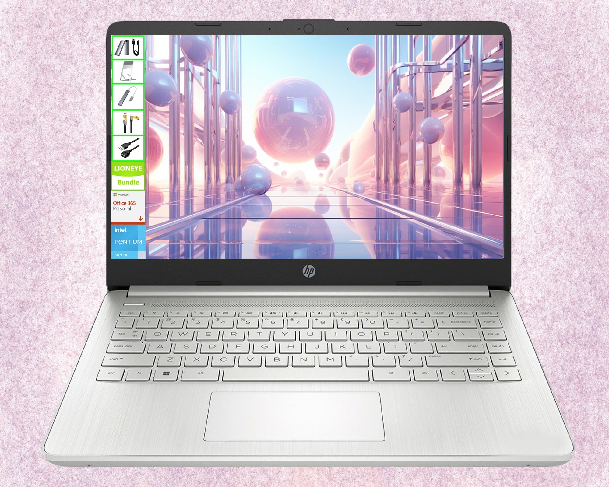 HP AI-Powered Laptop with Microsoft Office and 1TB Cloud Storage ...
