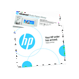 HP Advanced Photo Paper, Glossy, 65 lb, 4 x 12 in. (101 x 305 mm), 10 ...