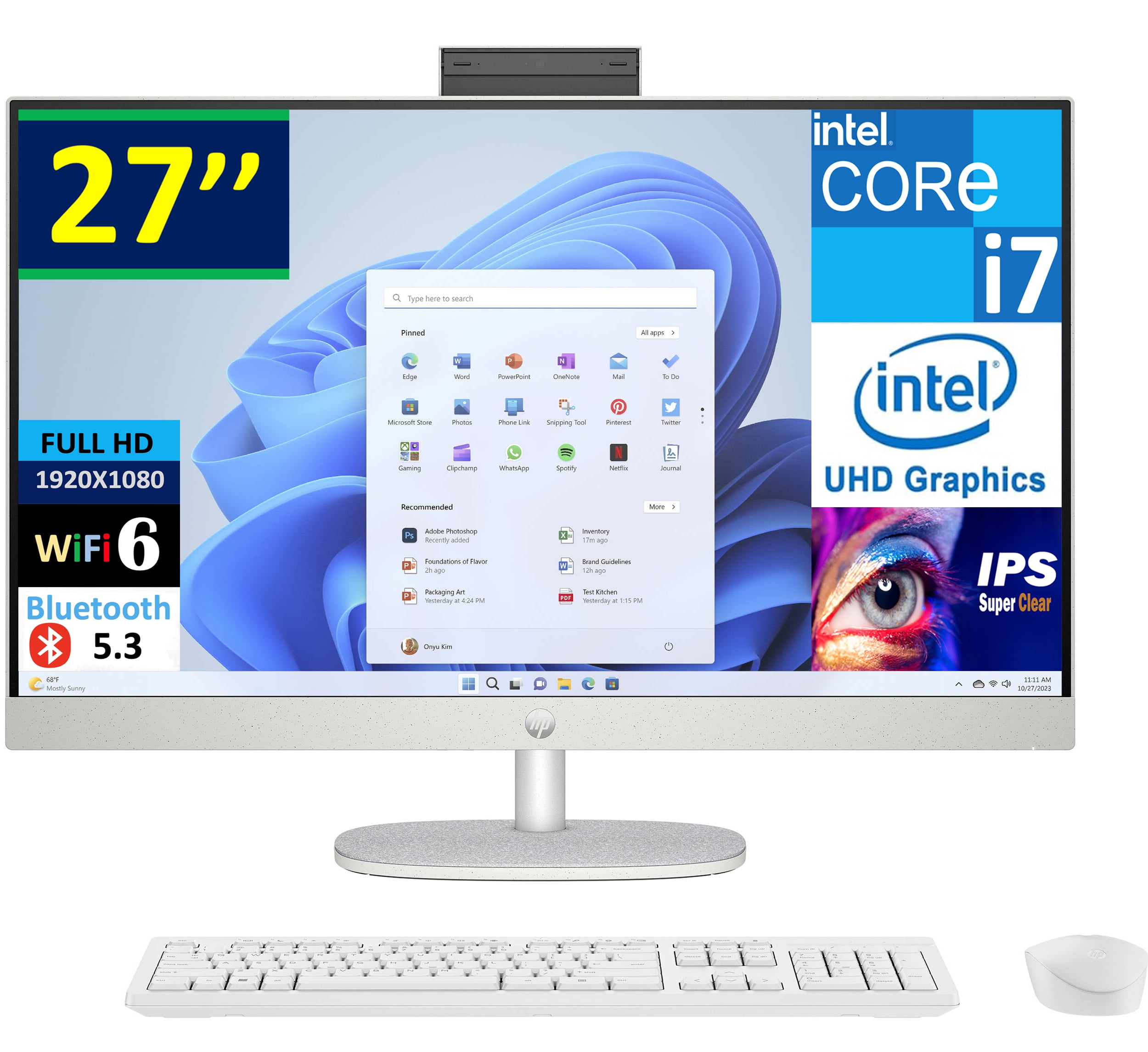 HP Envy All in One 27 PCs