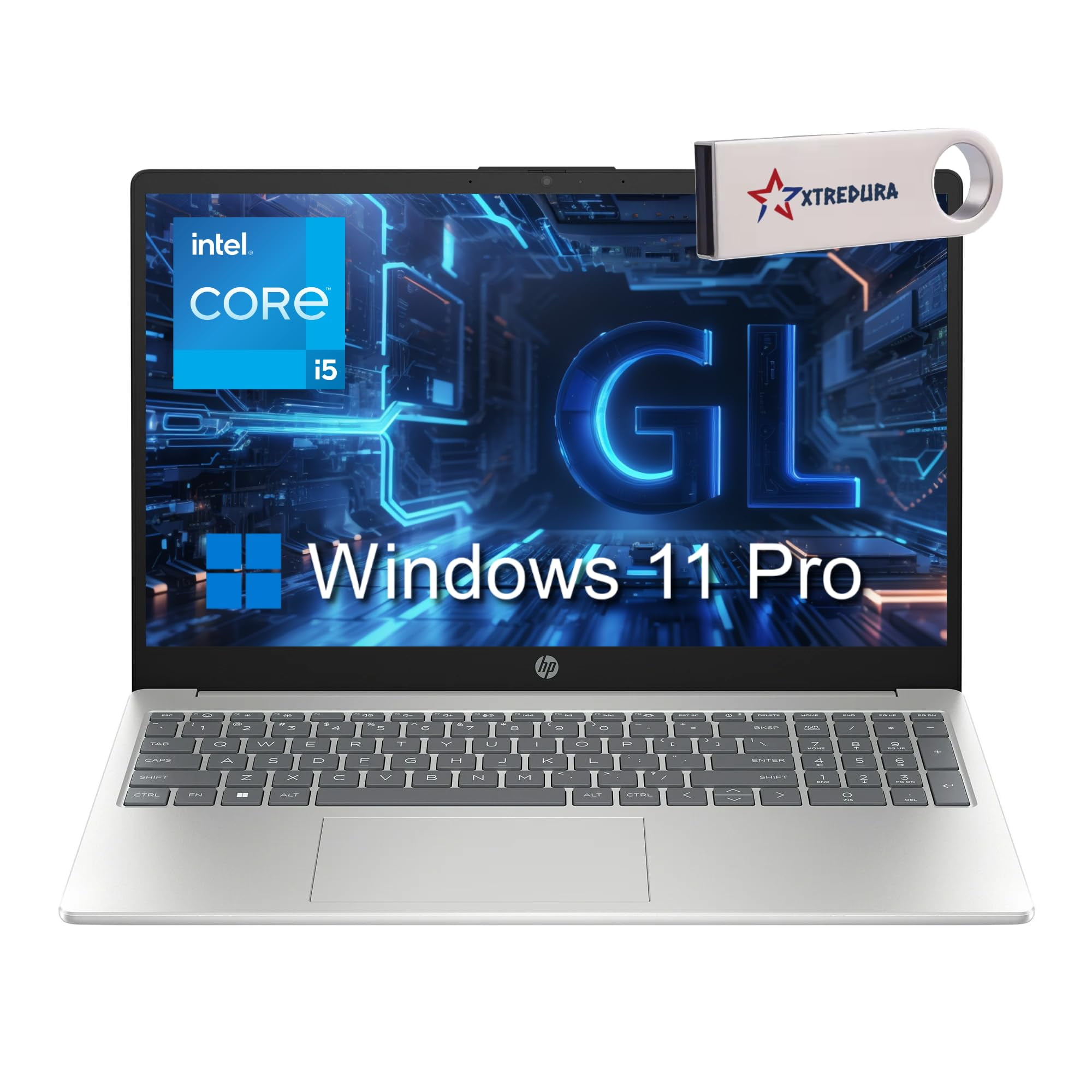 HP Business 15 Laptop, 15.6 inch FHD Display, Intel Core i5-1235U 10 ...