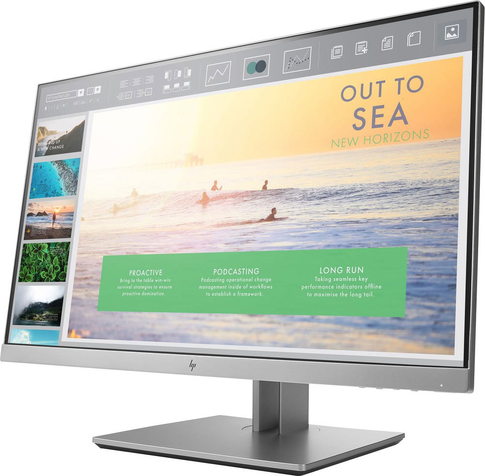 HP EliteDisplay E233 23" FullHD 1920x1080 LED LCD IPS Monitor - Walmart.com