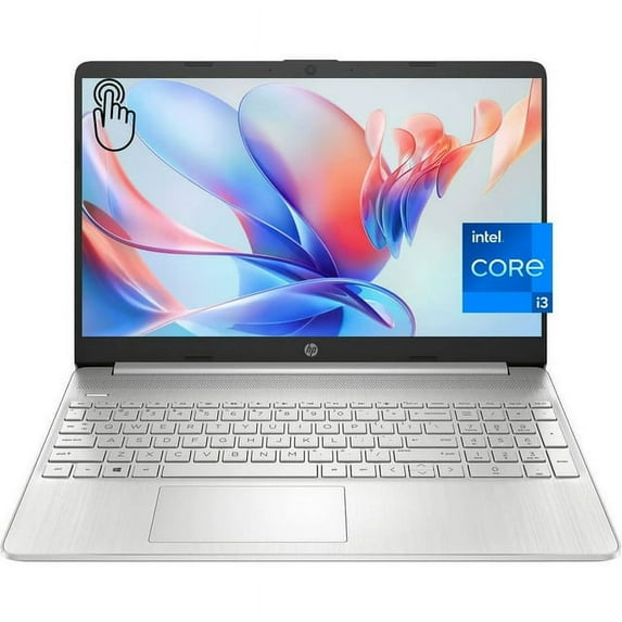 "HP Touch Business Laptop, 15.6"" HD Display, Intel i3, 32GB RAM, 1TB SSD, Windows 11, Silver ...