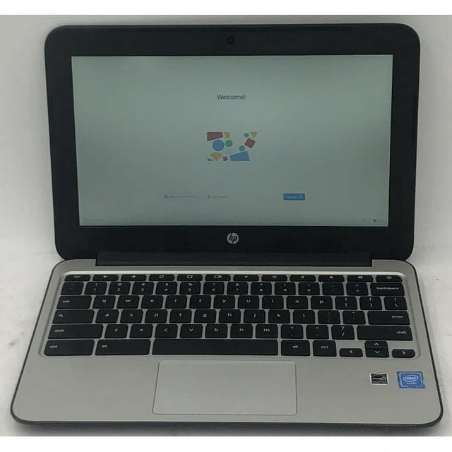 HP ChromeBook 11 G4 Laptop- 16GB SSD, 4GB RAM, Intel Celeron N2840 CPU, ChromeOS - Walmart.com