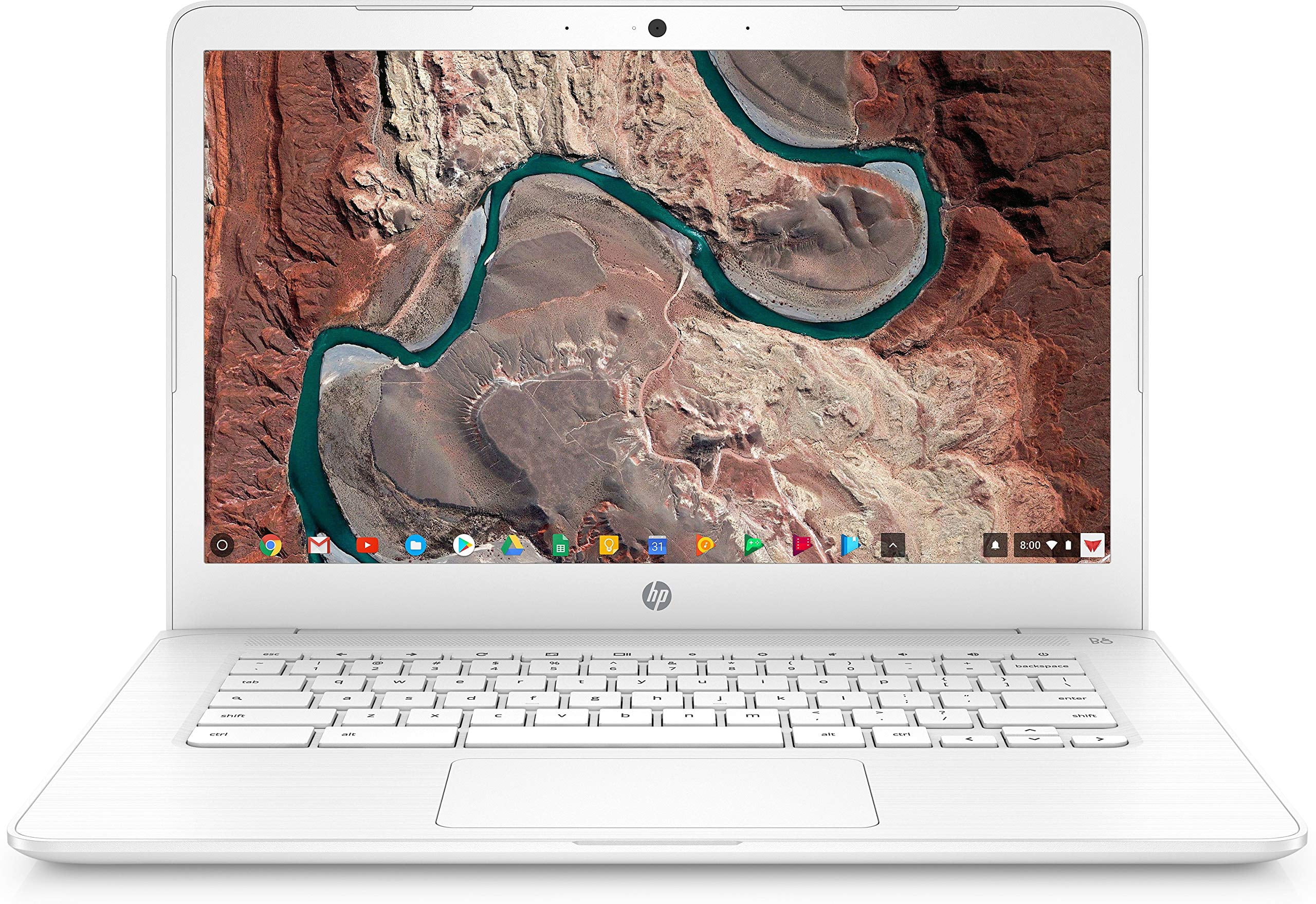 HP Chromebook 14, 14" Full HD Display, Intel Celeron N3350, Intel HD ...