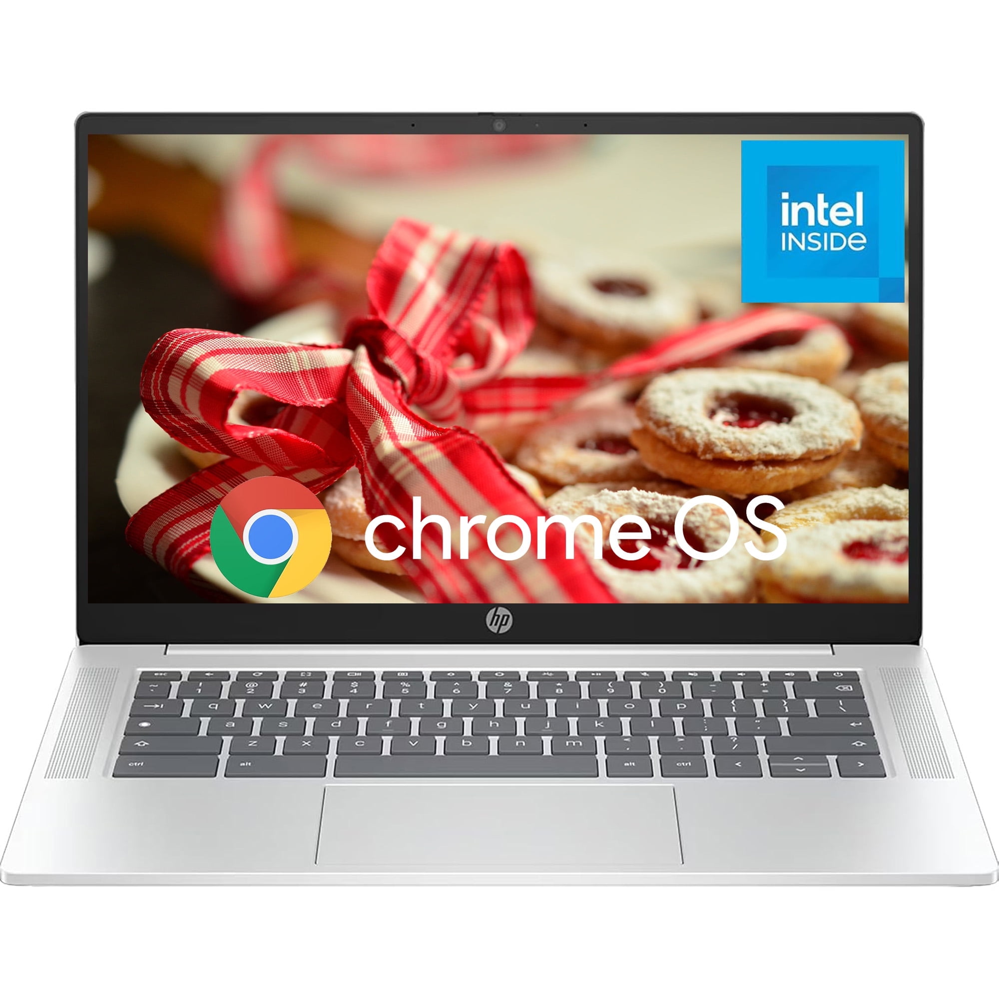 HP Chromebook 14" Laptop, FHD Display Business Laptop, Intel N100, 4 GB ...