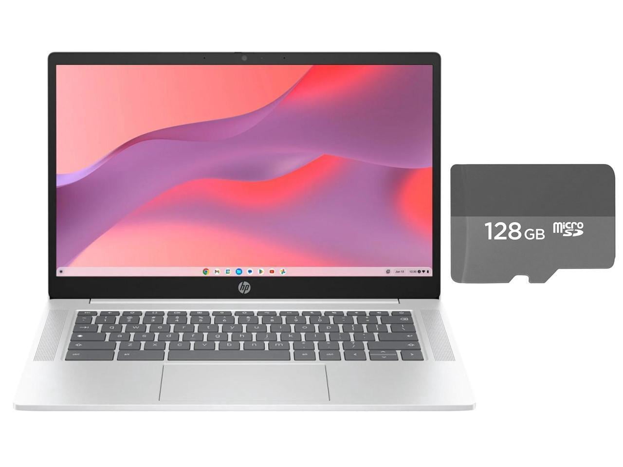 HP Chromebook 14 inch HD anti-glare Laptop | Intel Processor N200 ...