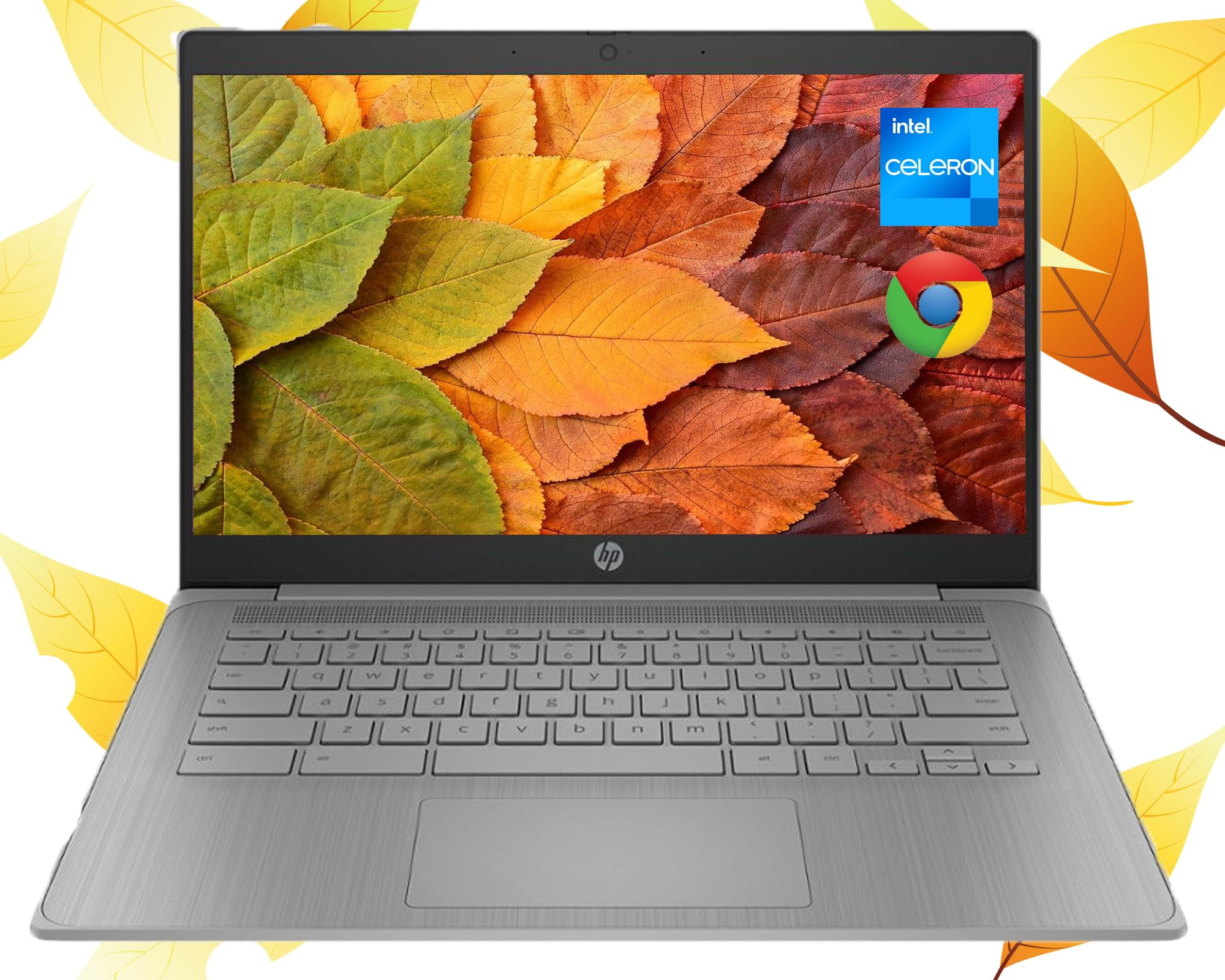 HP Chromebook Laptop Computer, 14" HD Display Chromebook Laptops, Intel ...