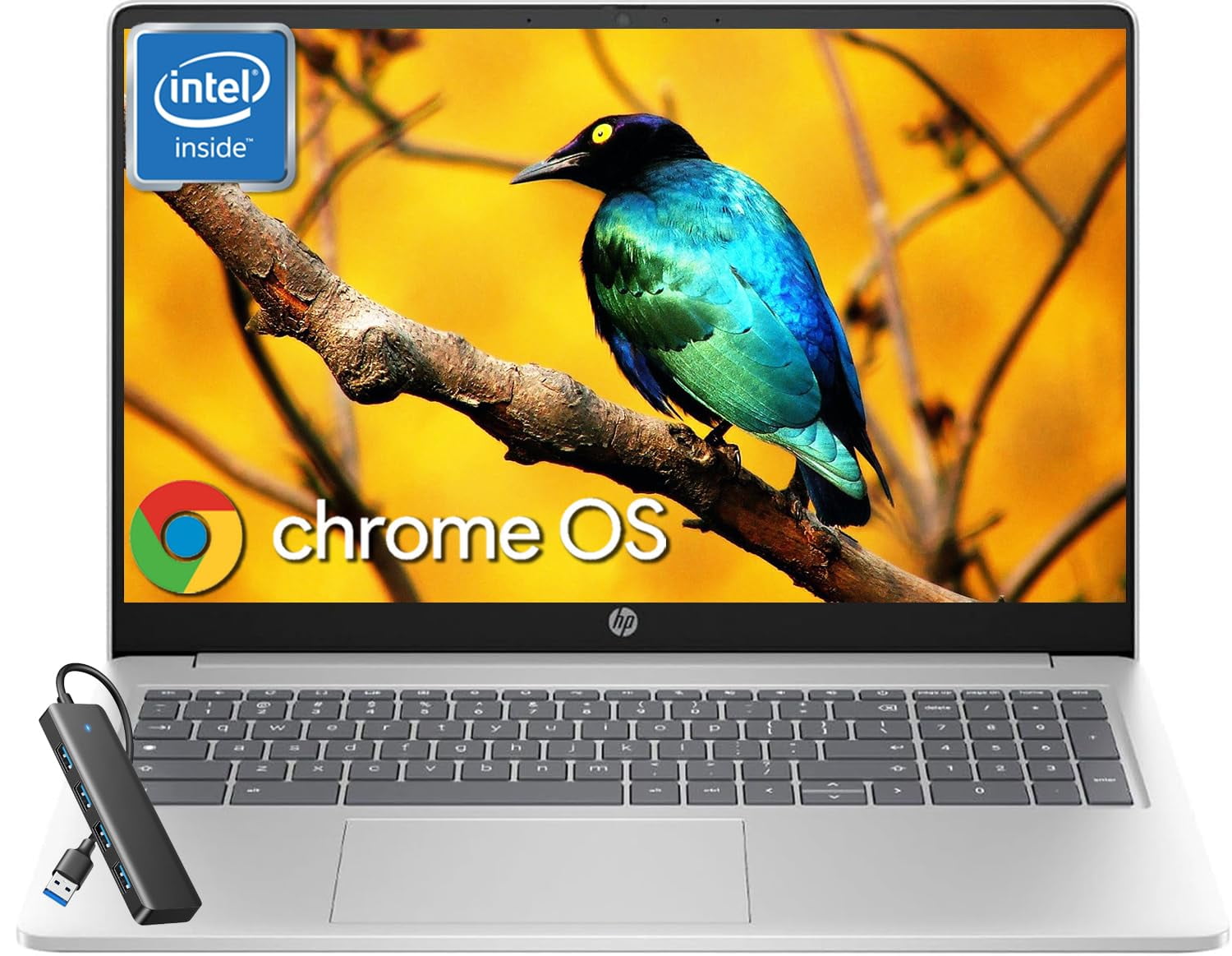 HP Chromebook Laptop for Student & Business, 15.6" HD Display, 8GB RAM ...