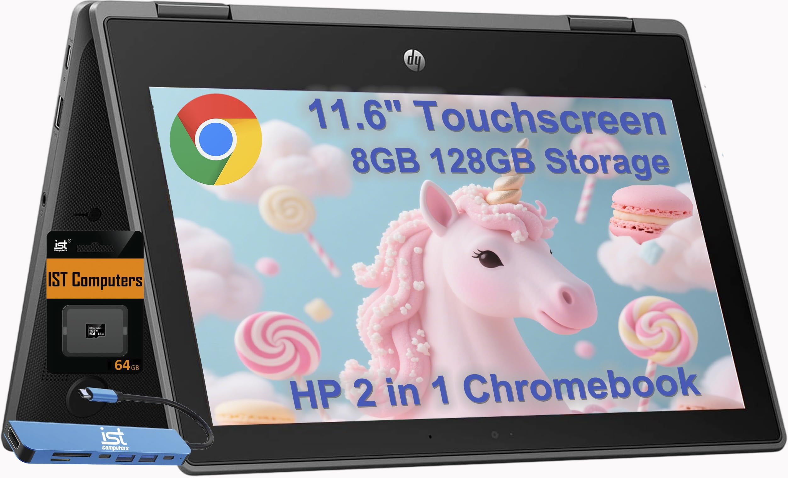 HP Chromebook Pro X360 Fortis 2-in-1 Flip Laptop & Tablet (11.6 ...