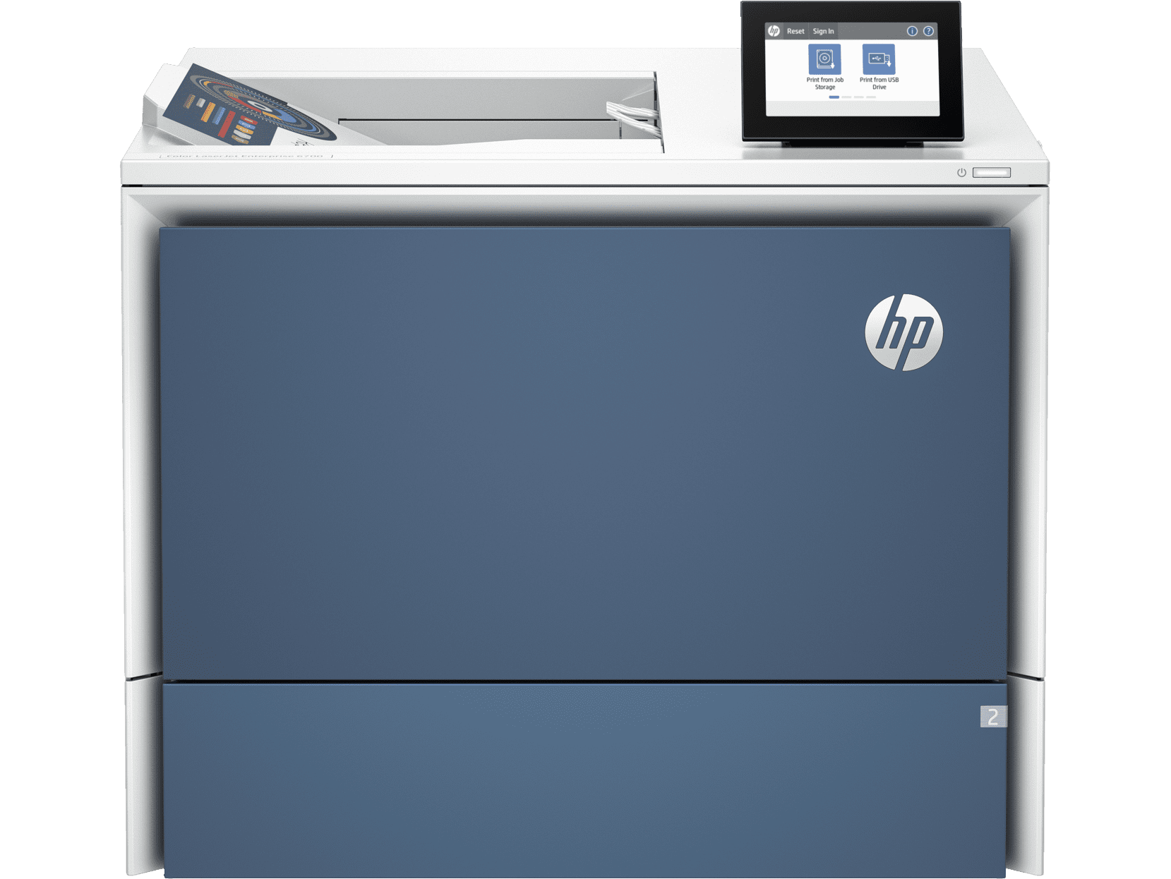 HP LaserJet Enterprise 6700dn Wireless Laser Printer, Color, Compact ...