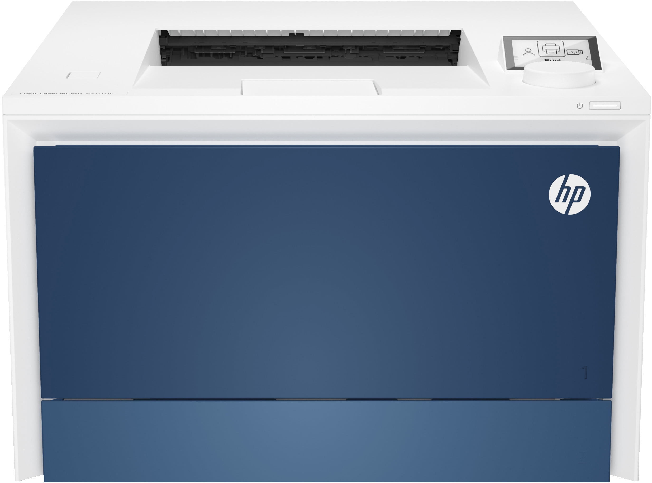 HP Color LaserJet Pro 4201dn Color Printer, White/Blue - Walmart.com