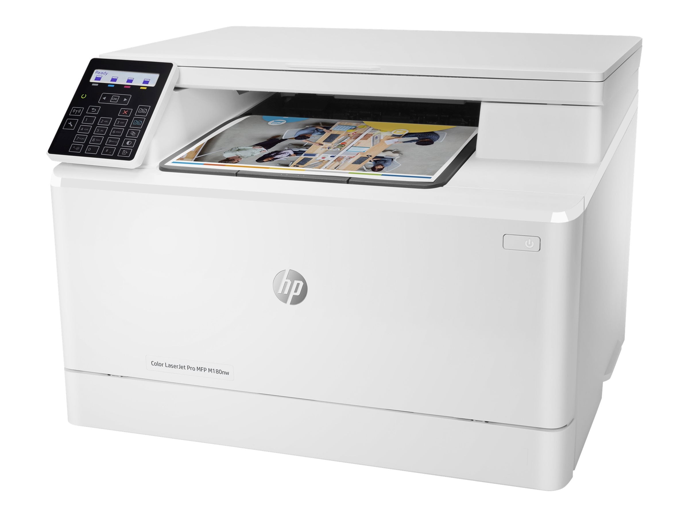 HP Color LaserJet Pro MFP M180nw Multifunction Laser Printer, Copy ...