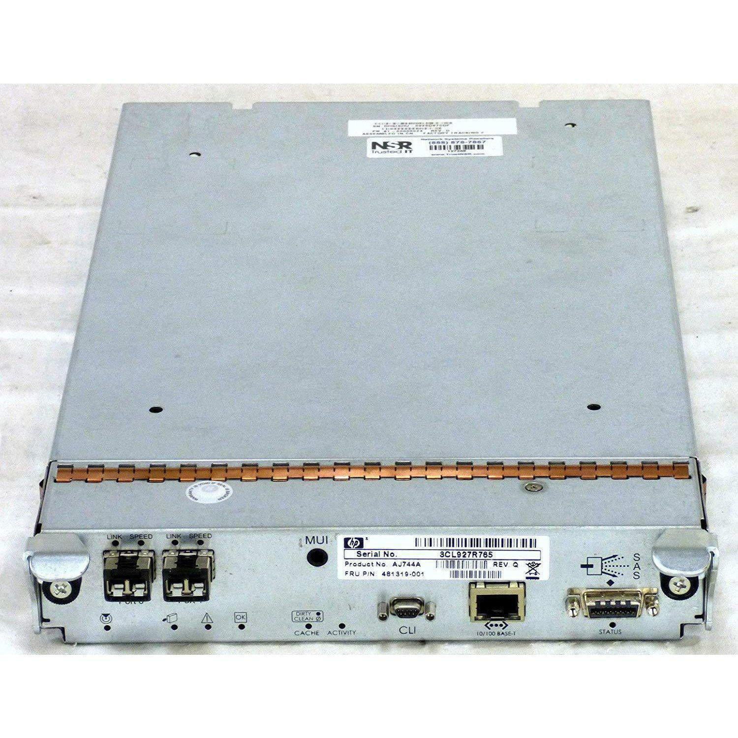 HP Controladora HP AJ744A StorageWorks MSA2000fc SAS RAID Controller - 481319-001 - Walmart.com