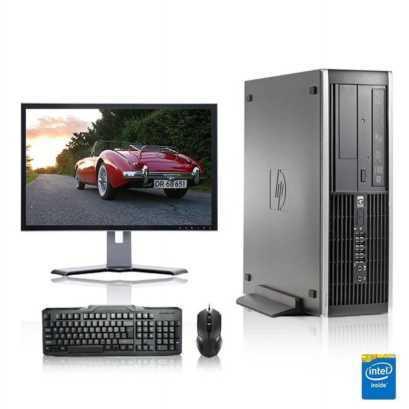HP DC Desktop Computer 2.5 GHz Core 2 Duo Tower PC, 8GB, 160GB HDD ...