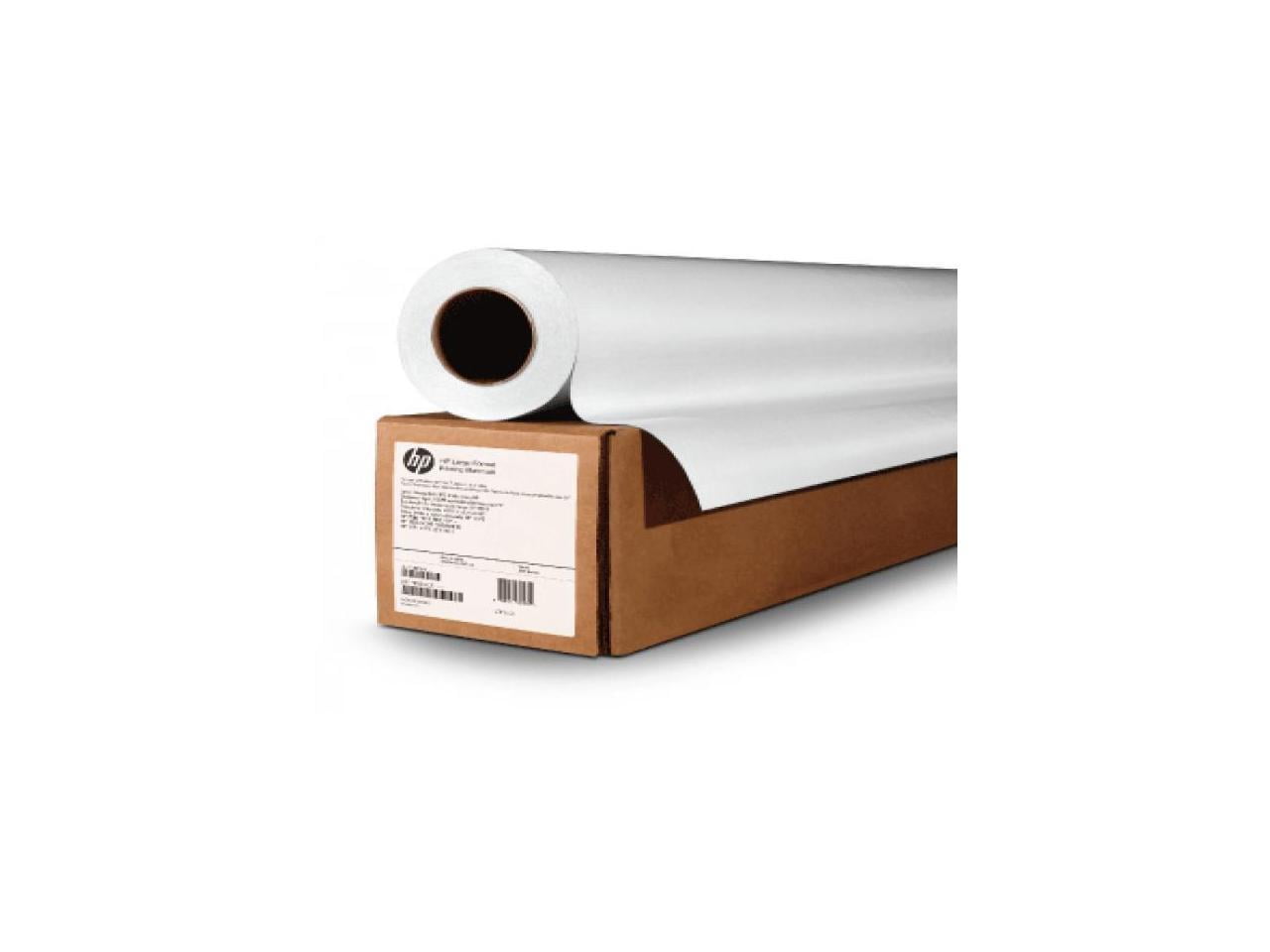 HP Designjet Inkjet Large Format Paper 4.9 mil 24" x 150 ft White ...