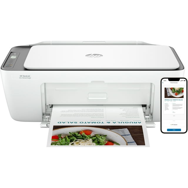 HP DeskJet 2852e All-in-One Wireless Color Inkjet Printer with 3 Months ...