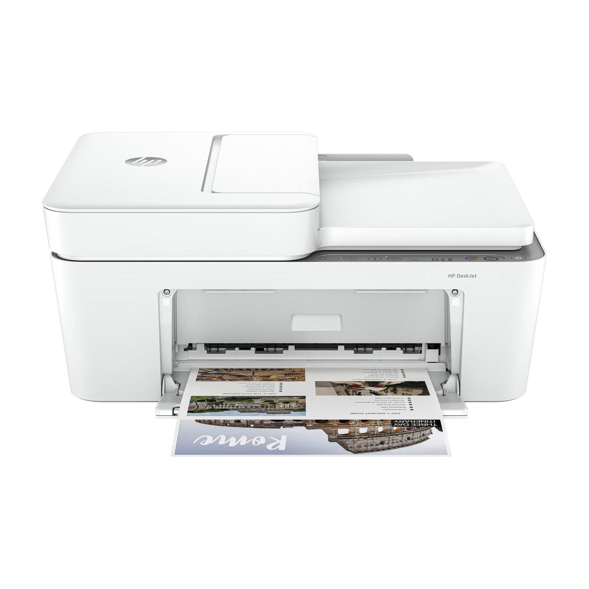 HP DeskJet 4255e Wireless All-in-One Color Inkjet Printer, Scanner, Copier, Best for Home, 3 ...