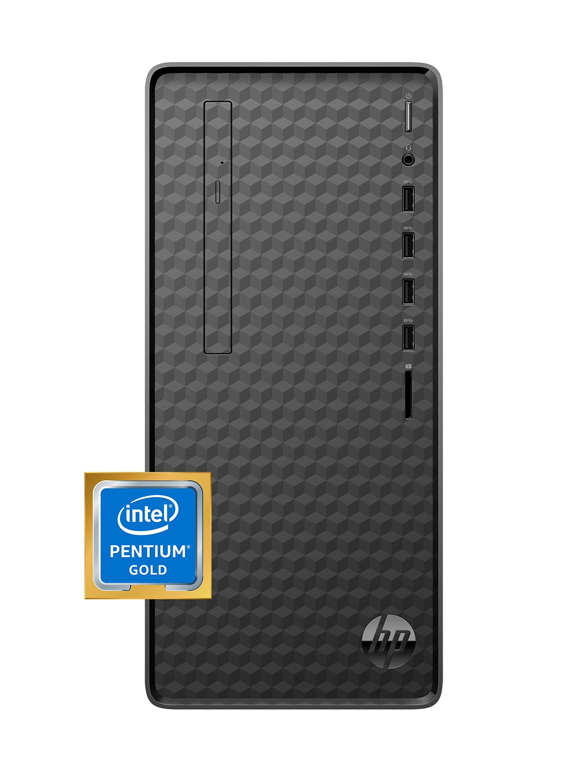 HP Desktop PC, Intel Pentium Gold G6400 Processor, 8 GB of RAM, 256 GB SSD Storage, Windows 10 ...