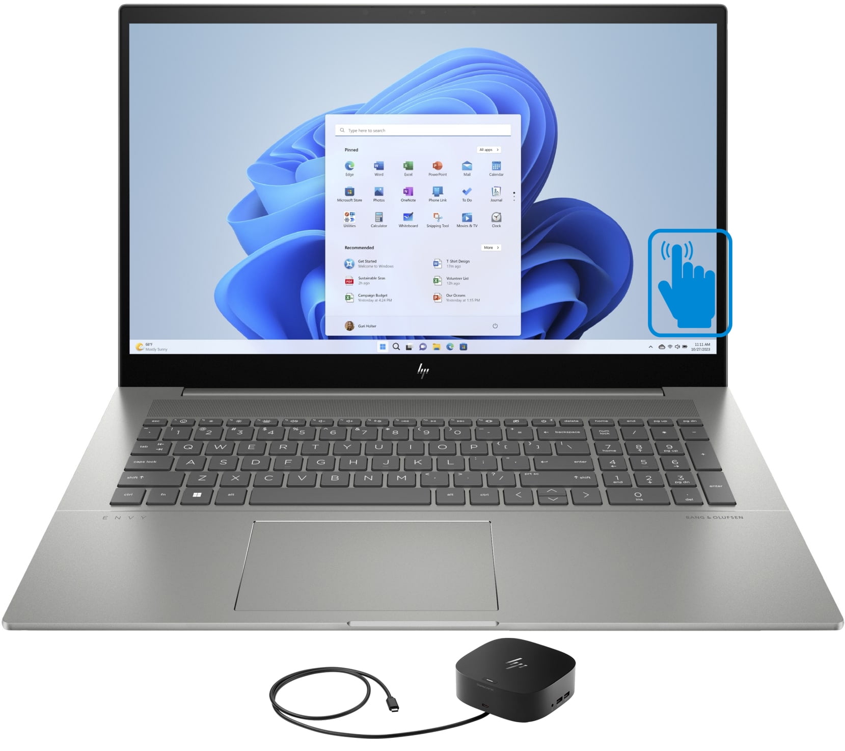 HP ENVY 17t-cr100 Home/Business Laptop (Intel i7-13700H 14-Core, 17.3in ...