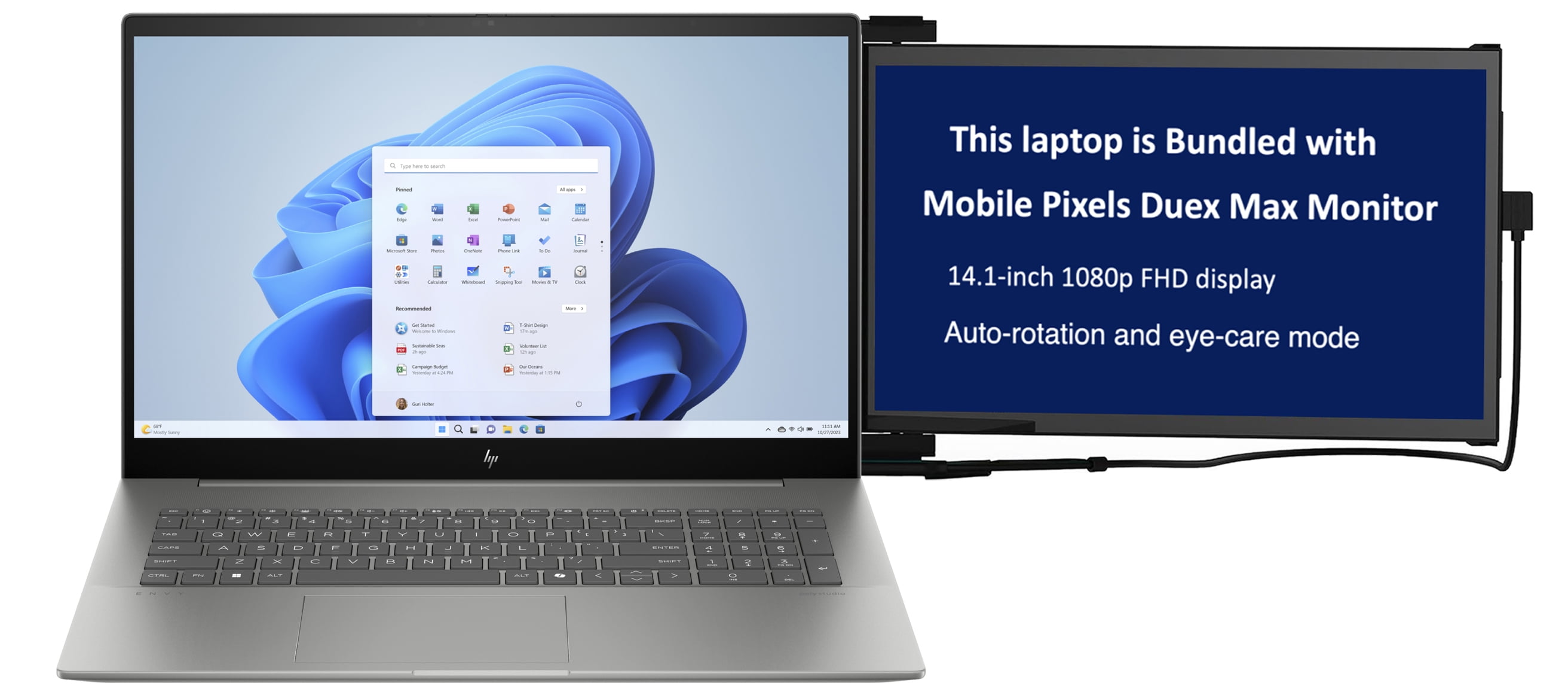 HP ENVY 17t-cw100 Laptop (Intel Ultra 5-125H 14-Core, 16GB DDR5 5600MHz ...