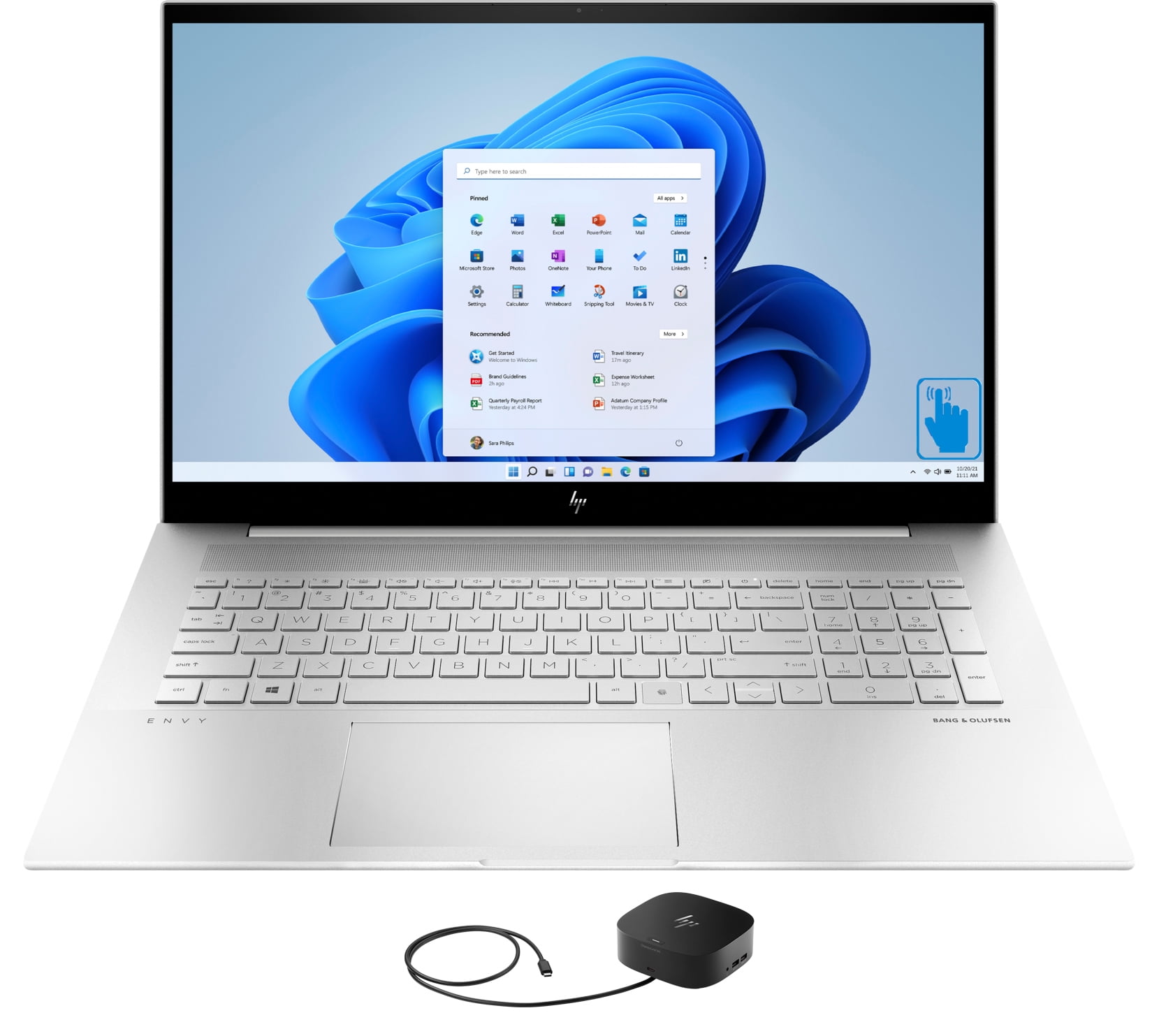 HP ENVY Laptop 17 Home/Business Laptop (Intel i7-1255U 10-Core, 17.3in ...