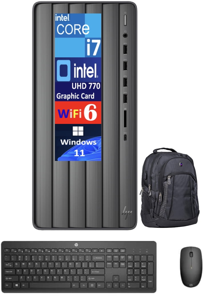 HP ENVY TE01-5000t High Performance Business Desktop (Intel i7-14700 ...
