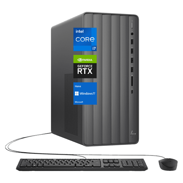 HP ENVY TE01 VR-Ready Windows 11 Tower Desktop PC, Intel i7-14700F ...