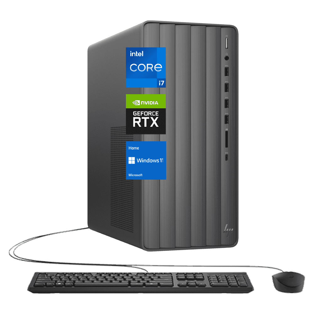 HP ENVY TE01 VR-Ready Windows 11 Tower Desktop PC, Intel i7-14700F ...