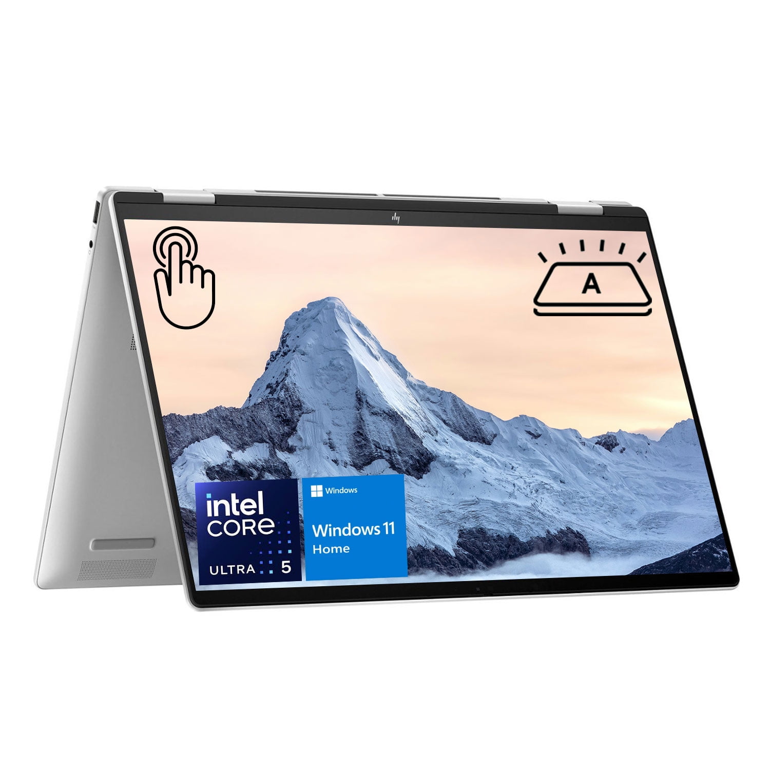 HP ENVY X360 AI Convertible 2-in-1 laptop, 16" FHD+ Touchscreen, Intel ...