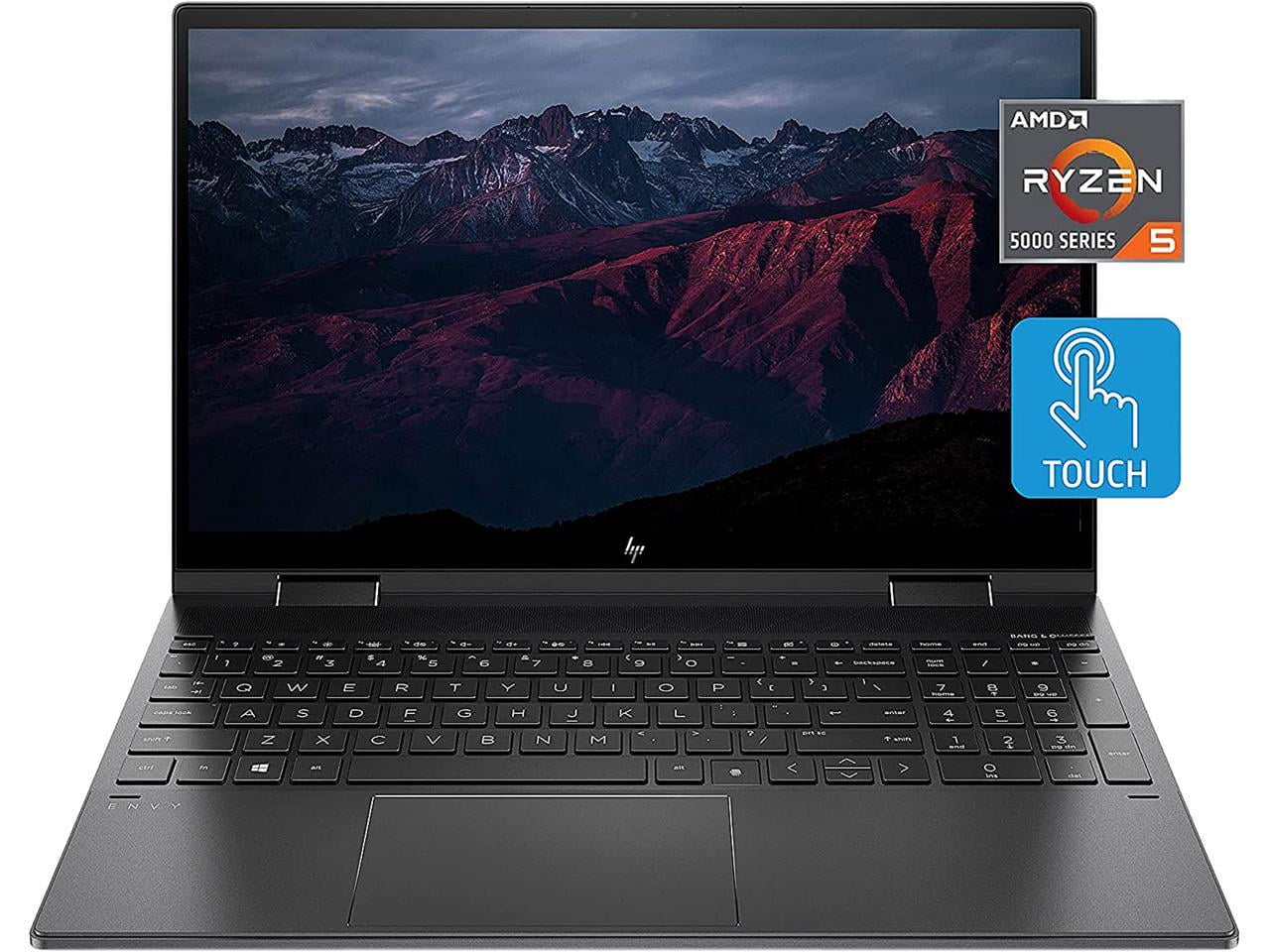 HP ENVY x360 15.6" Full HD Touchscreen 2-in-1 Laptop, AMD Ryzen 5 5500U ...