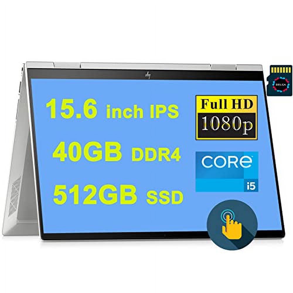 HP ENVY x360 15 Premium 2-in-1 Laptop I 15.6" FHD IPS Touchscreen I ...
