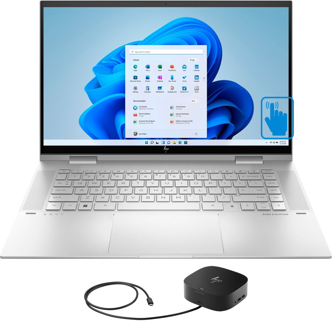 HP ENVY x360 15-es Home/Business 2-in-1 Laptop (Intel i7-1260P 12-Core ...